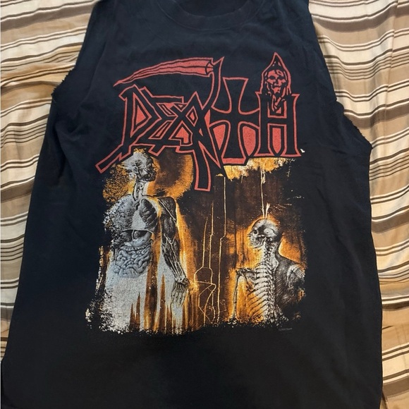 Anvil | Shirts | Vtg 206 Anvil Tag Death Metal Band Death Human Faded ...